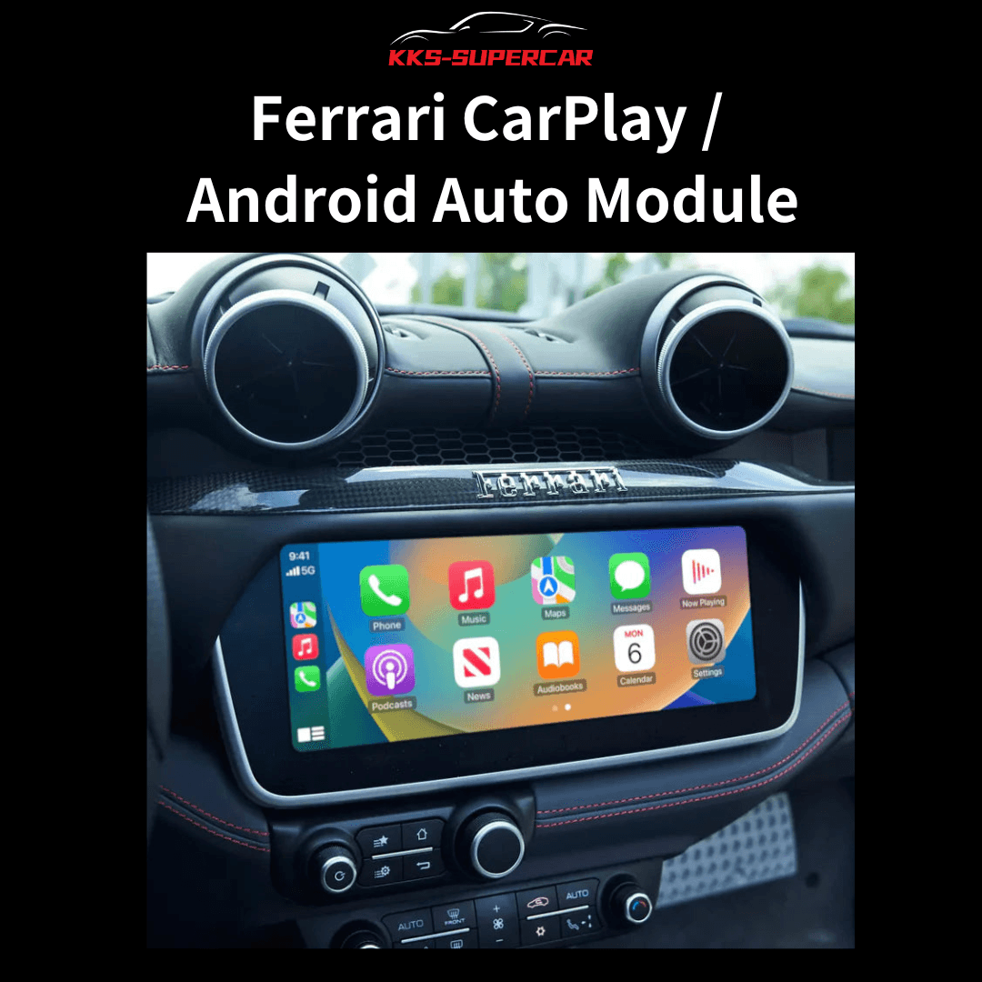 Ferrari CarPlay & Android Auto Module – Compatible with 458, F8, F12 B ...