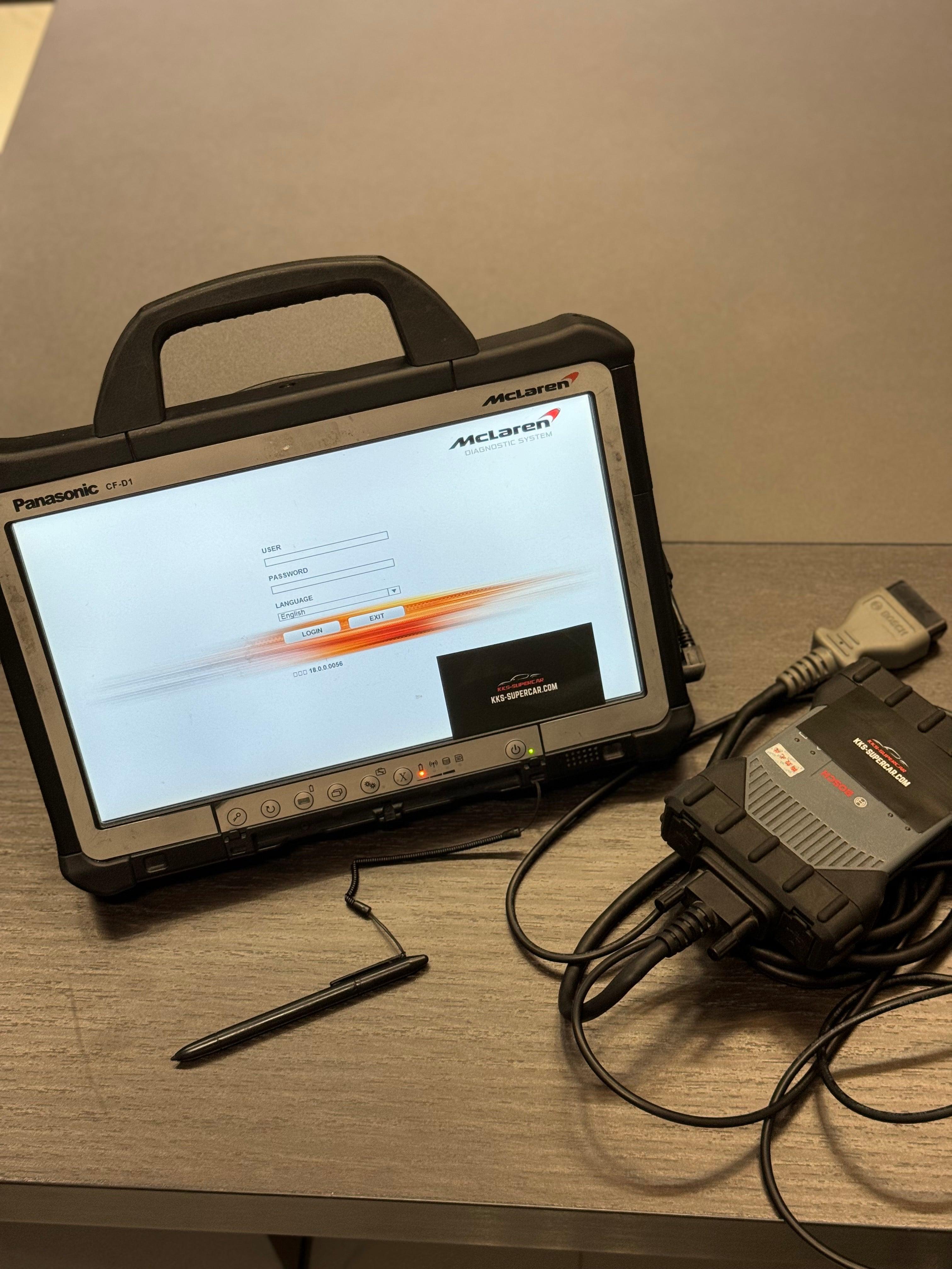 Official Diagnostic Tool Kit Compatible with McLaren – MDS System with – KKS Supercar