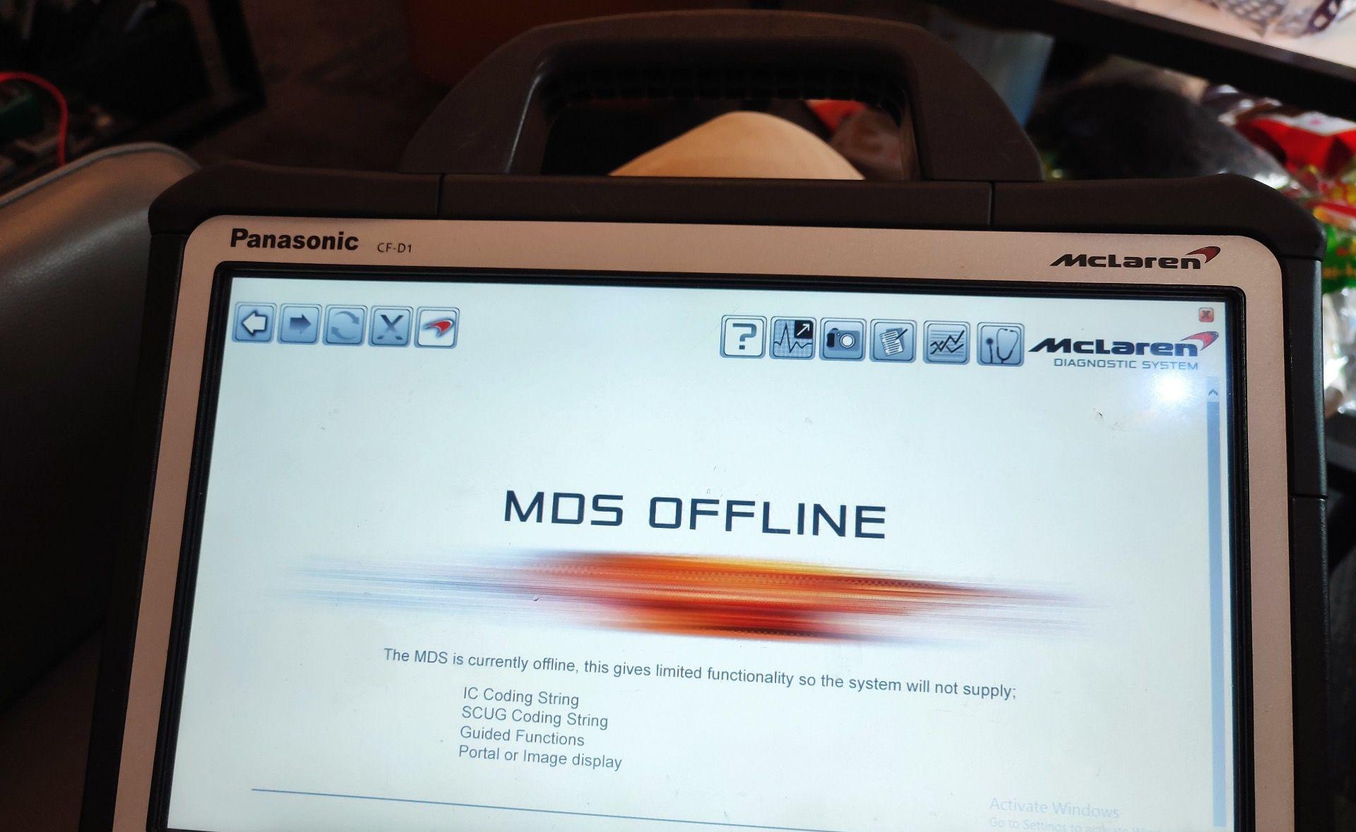 Official Diagnostic Tool Kit Compatible with McLaren – MDS System with ...